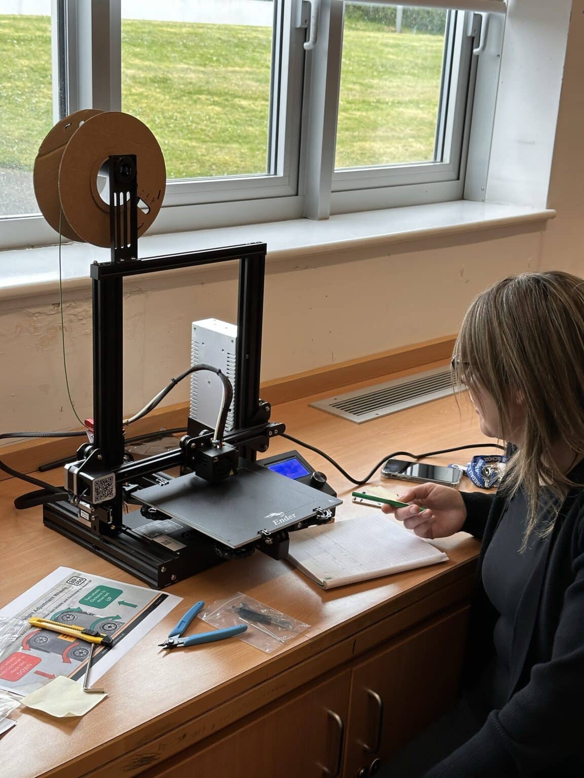 Supporting Ousedale School in Olney with 3D Printers